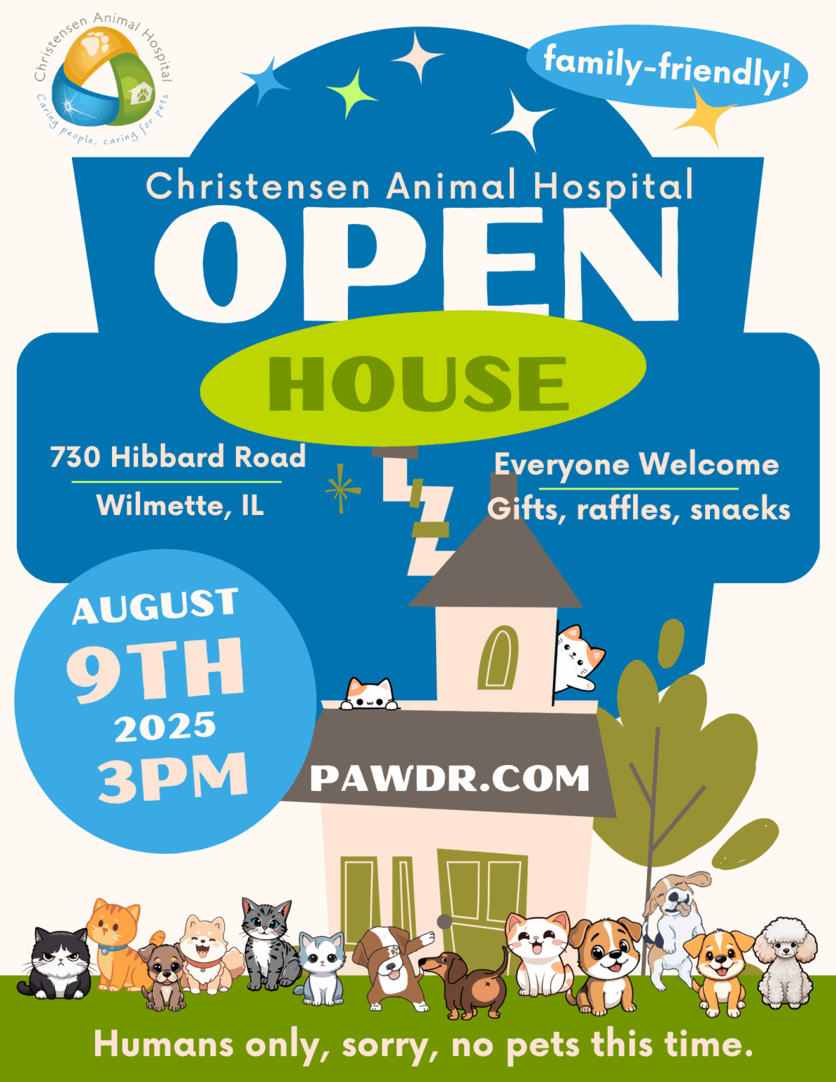 Open House | Christensen Animal Hospital | Vet in Wilmette IL 60091